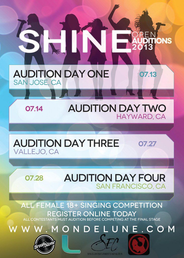 All Female Bay Area Singing Competition Auditions