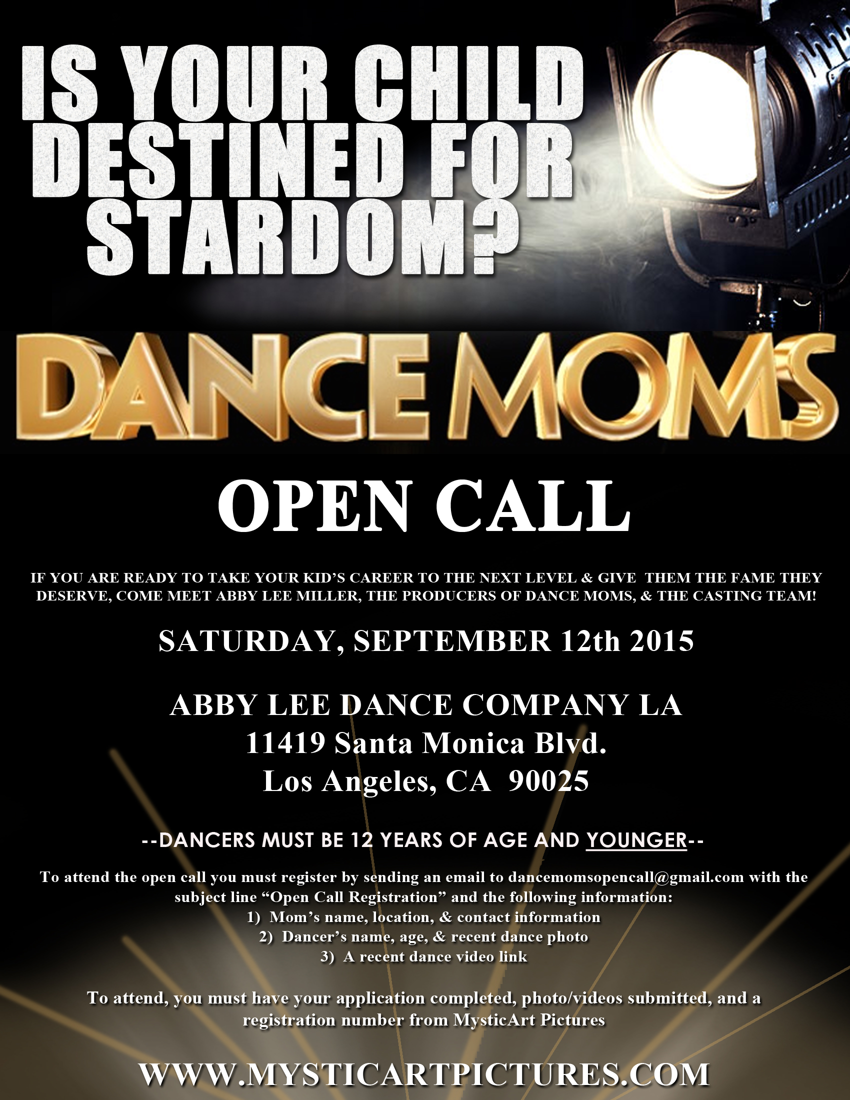 Dance Moms Now Casting New 2015 / 2016 Season