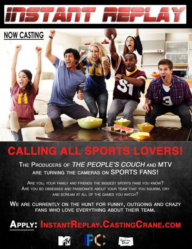 New MTV Sports Show is Now Casting Obsessed Fans