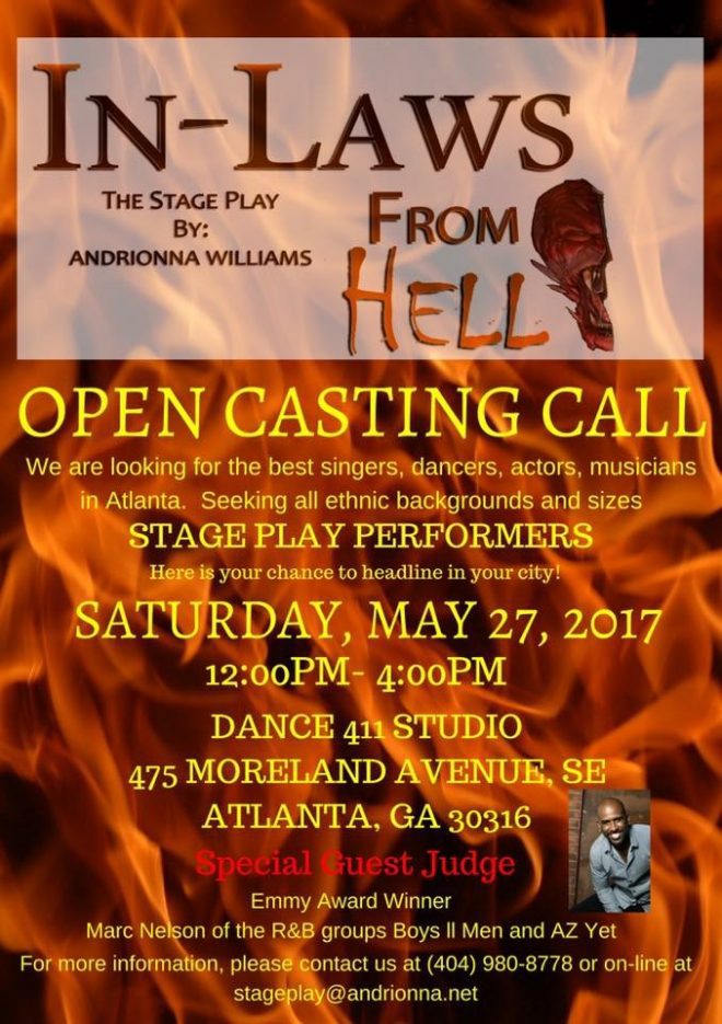 Open Casting Call For “the In Laws From Hell” In Atlanta
