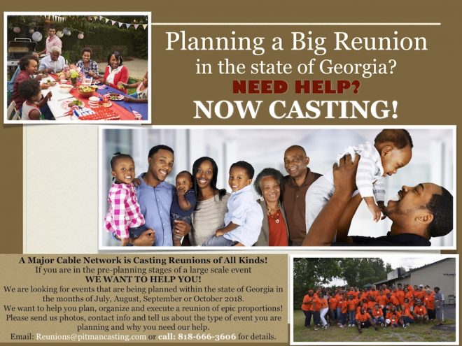 Casting Black Families in Atlanta Who Want The Ultimate Family Reunion