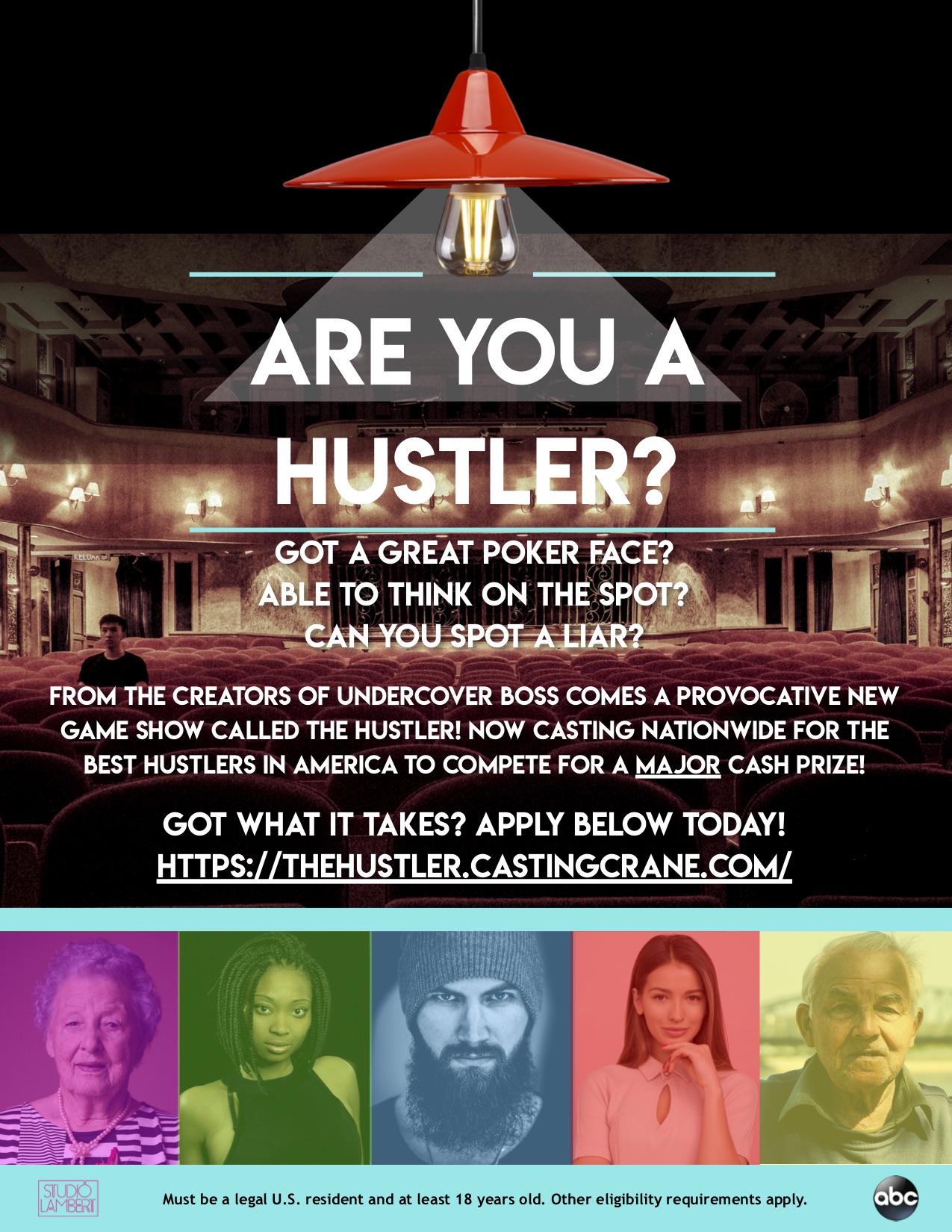 Nationwide Casting Call for Reality Show “The Hustler” Nationwide Casting Call for Reality Show “The Hustler”