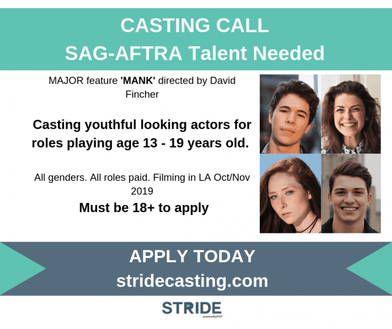 Casting Call in L.A. for Bald SAG-Aftra Actors / Extras And 18+ That ...