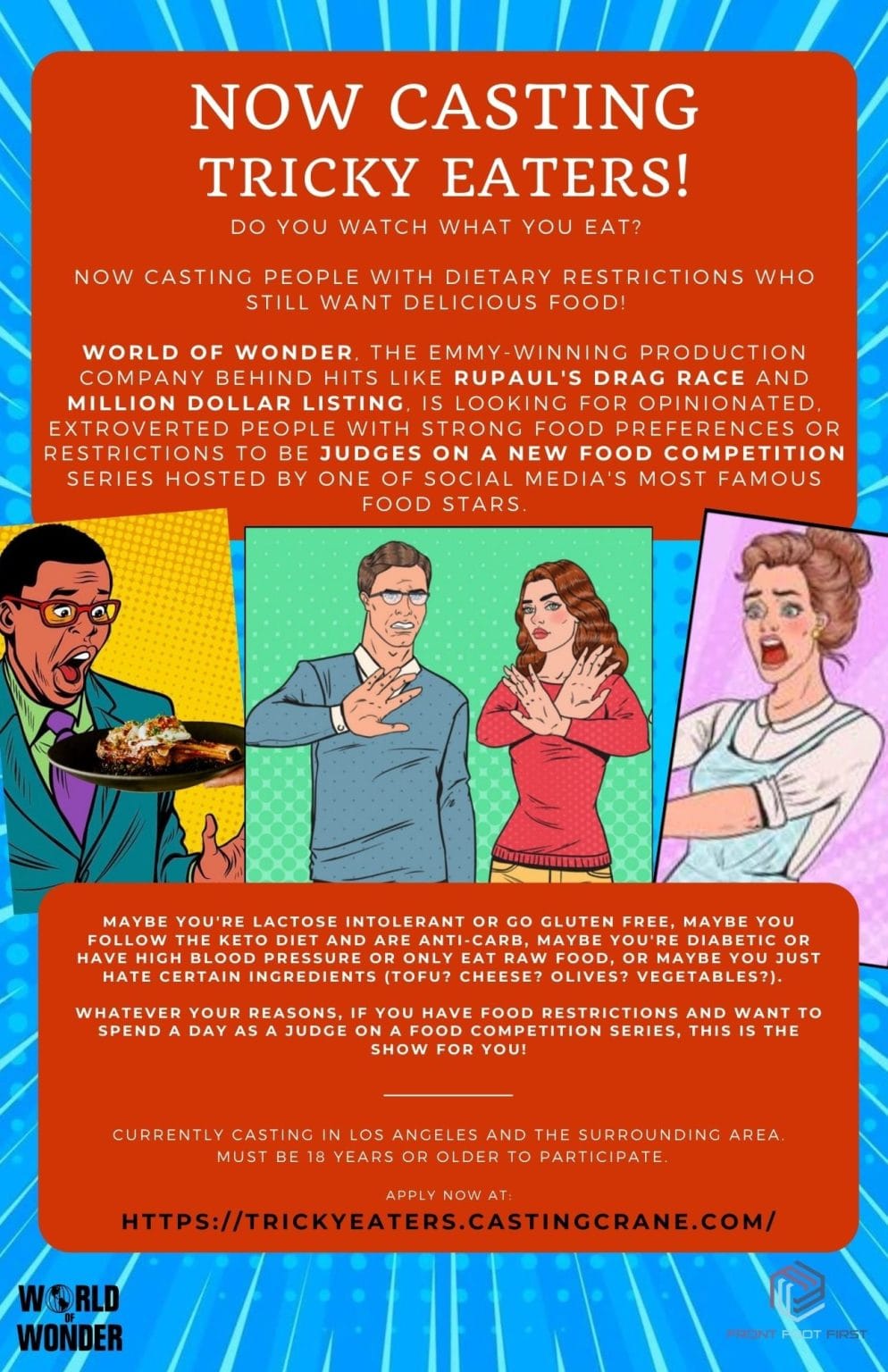 Reality Show Casting Tricky Eaters In Los Angeles Auditions Free Reality Show Casting Tricky Eaters In Los Angeles Auditions Free