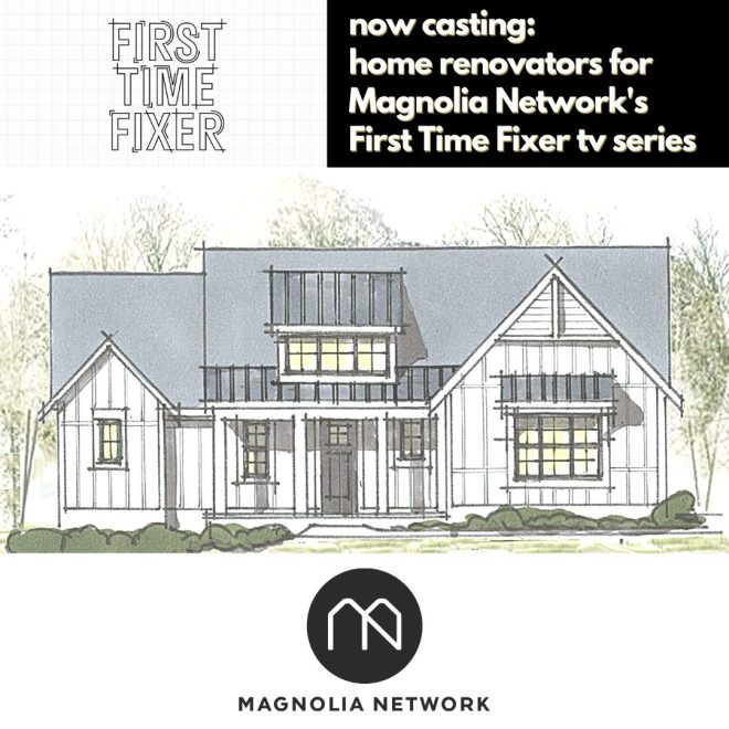 Casting First Time Fixers for Home Makeover TV Show