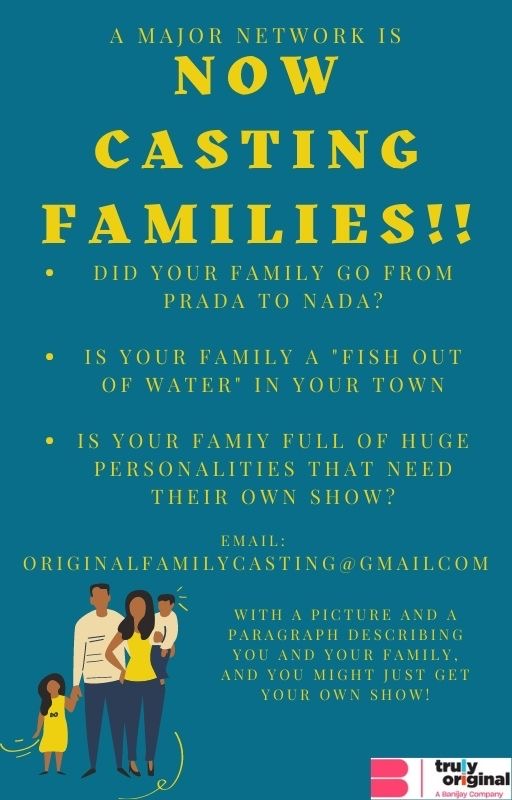 Casting Unique Families Nationwide