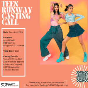 Modeling – Casting male and female models for L.A. Area Photoshoot