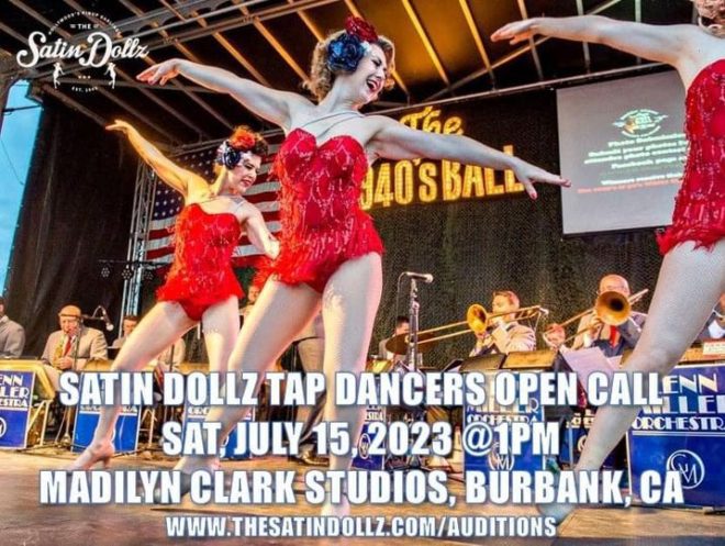 Open Auditions Coming up in Los Angeles For Satin Dollz Tap Dance ...