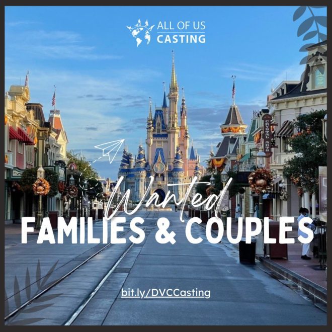 Disney Nationwide Casting Call For Families For Paid Commercial