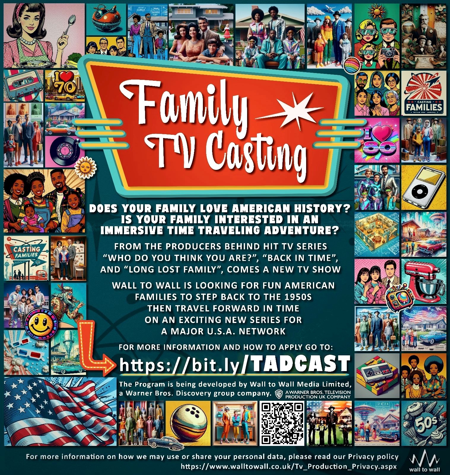 Nationwide Casting Call For Families Who Love History For A Travel Adventure