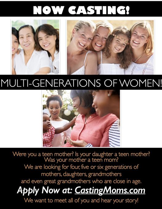 Casting Women In Multi Generational Families For Show