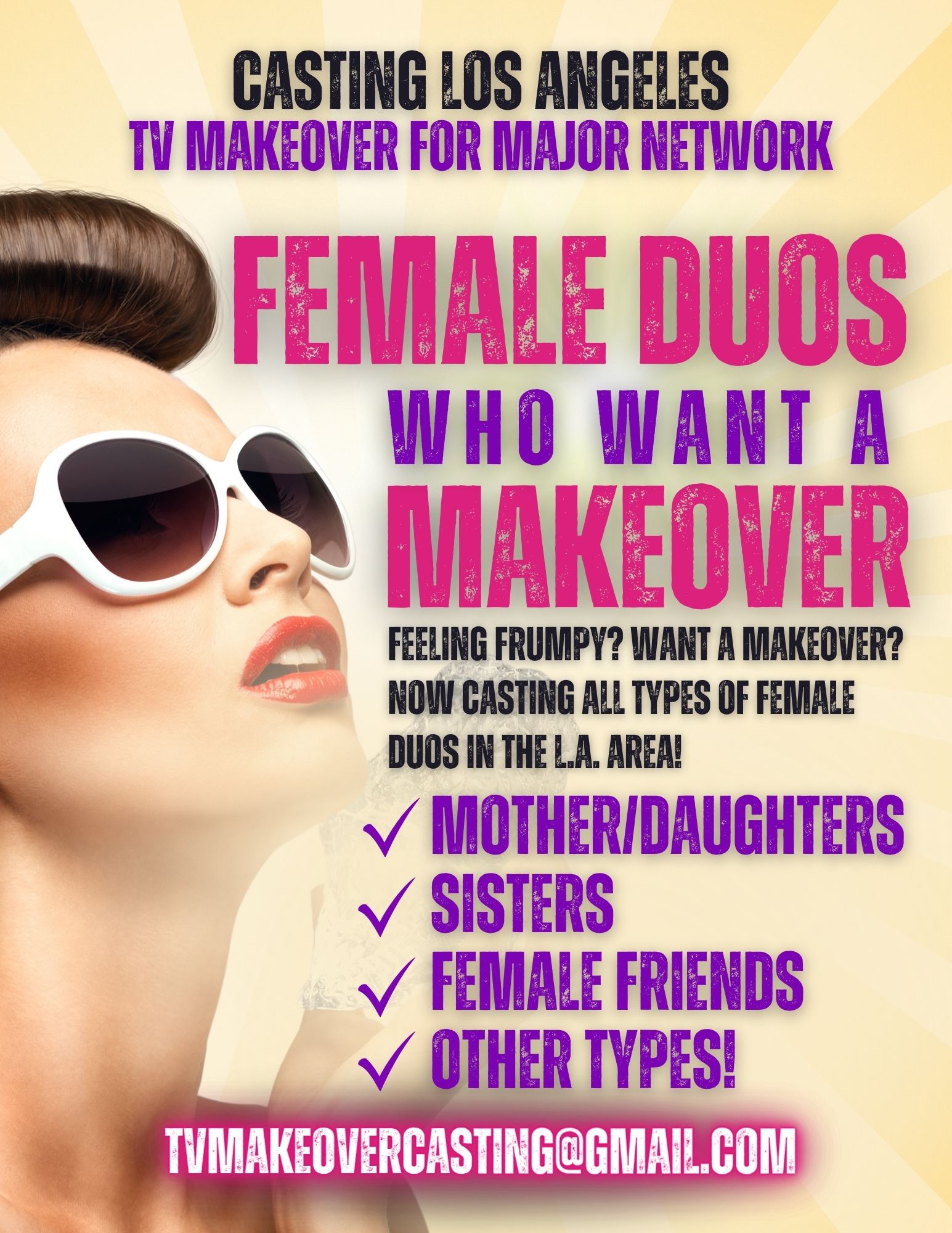 Makeover Shows – Auditions Free