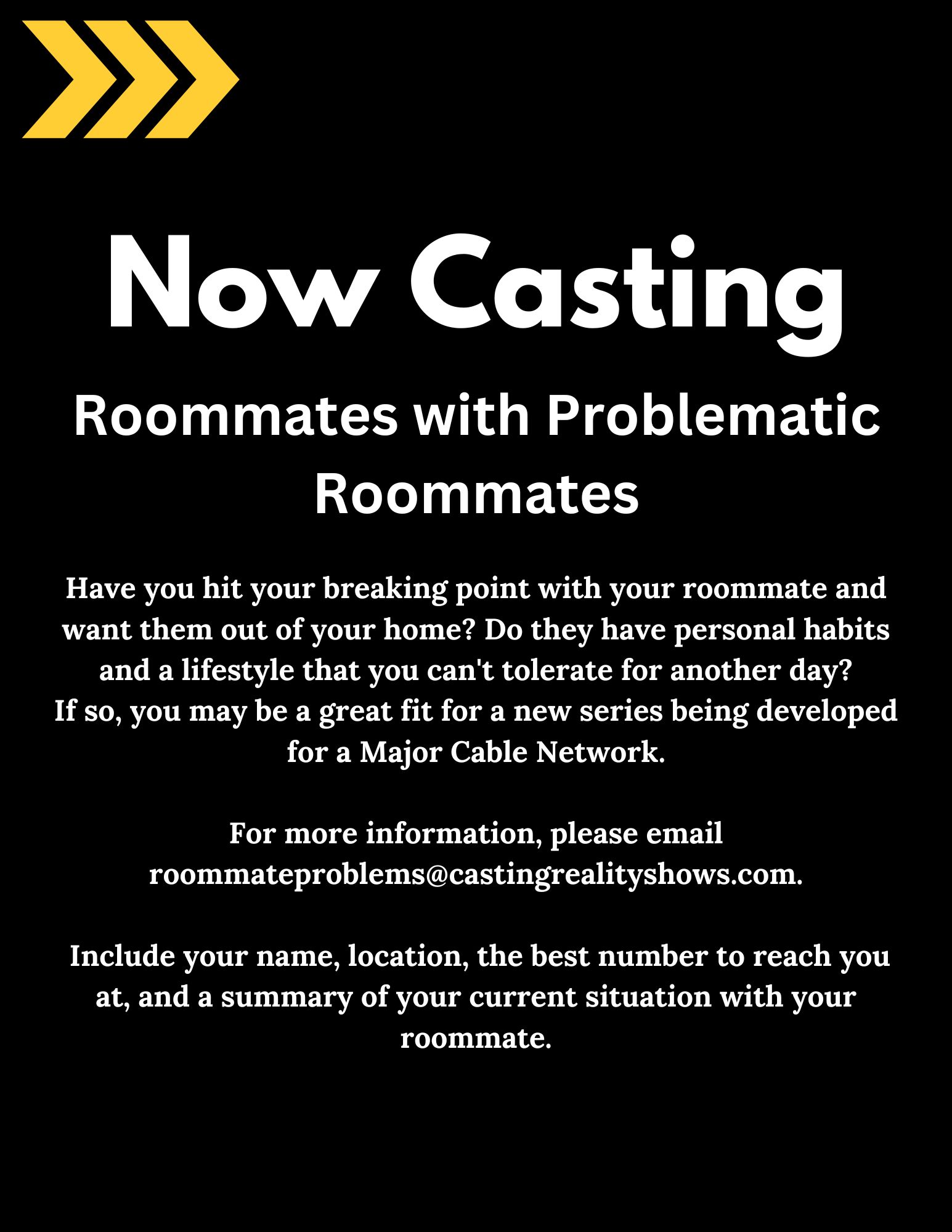 Is Your Roommate Giving You A Headache?