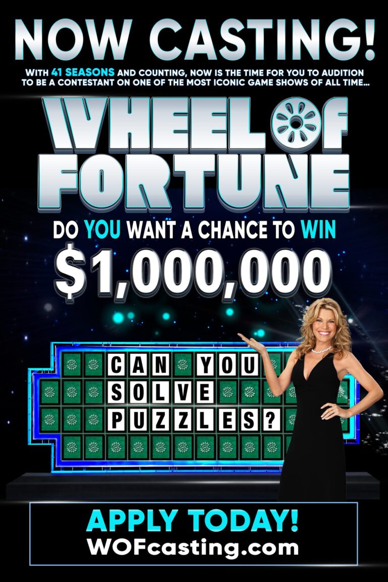 Be a Contestant on Wheel Of Fortune in 2026