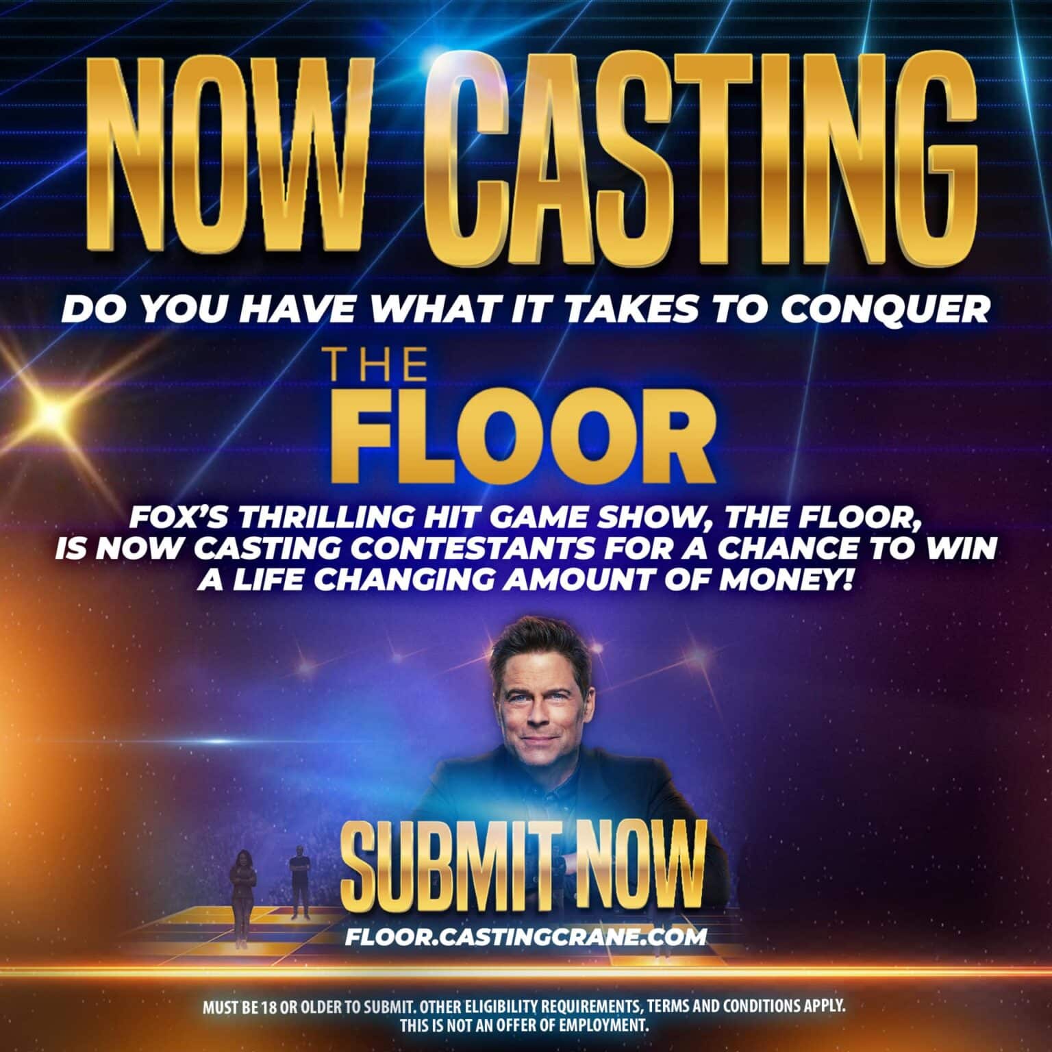 FOX's Game Show "The Floor" Now Casting Contestants Online
