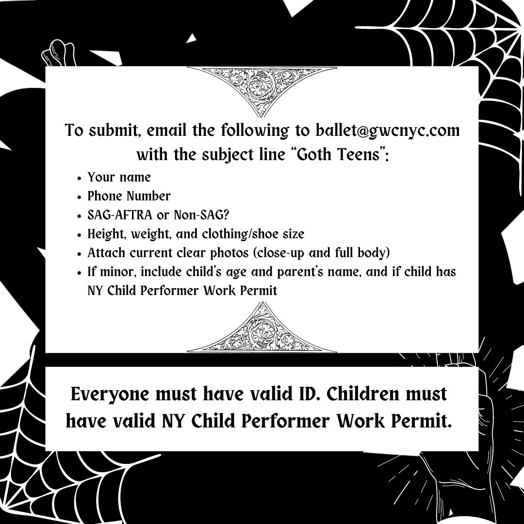 Casting Call for Teens 13 to 20 in NYC for Amazon’s “Etoile” Show ...