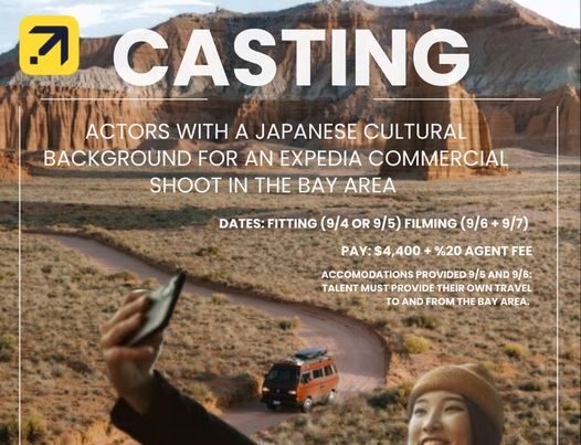 Japanes-American Models/Actors - Bay Area for Expedia Promo