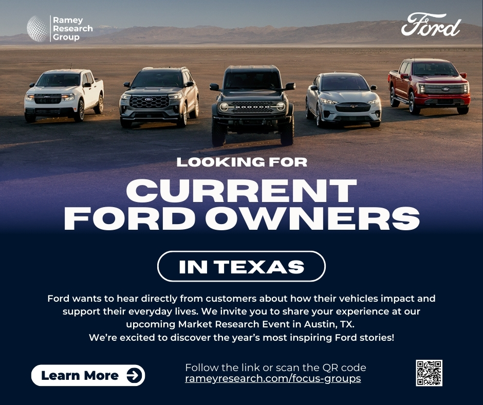 Casting Austin, TX Based Ford Owners for Live Event
