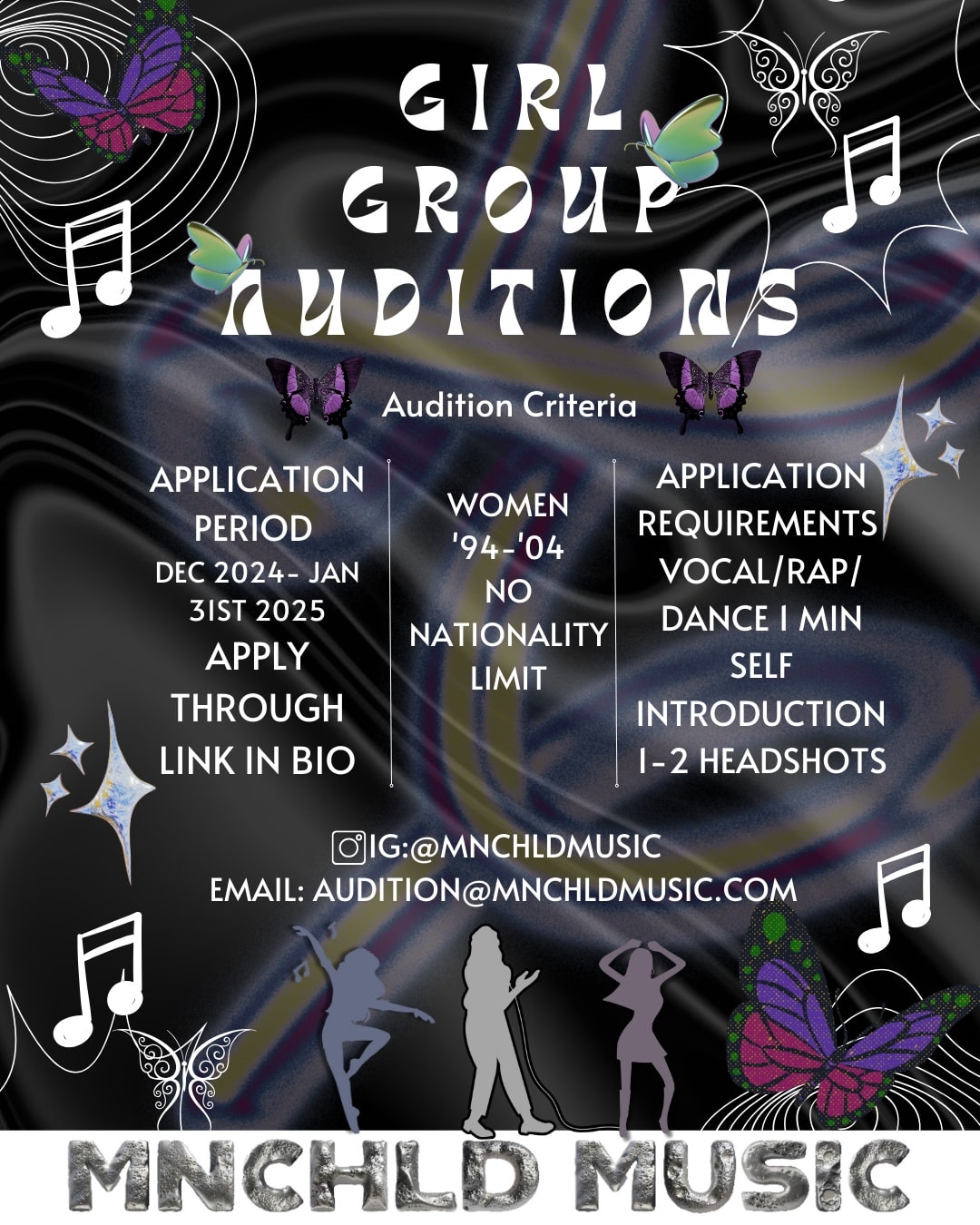 Girl Group Singer Auditions in California for 2025