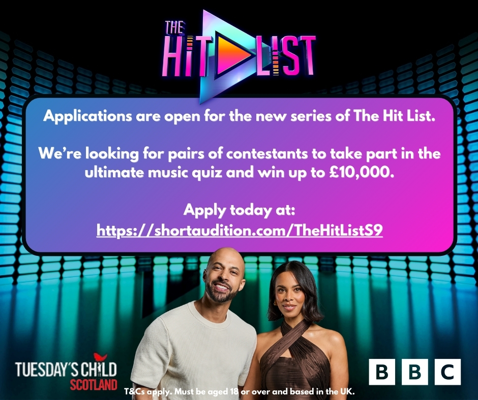 BBC's The Hit List UK Casting Contestants for 2026