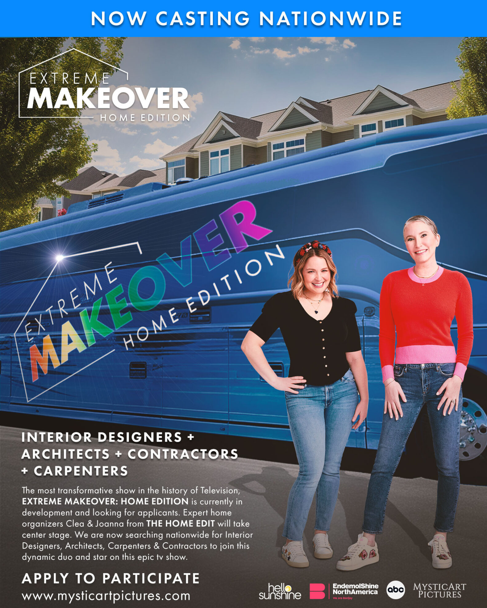 Get on Extreme Makeover Home Edition in 2025