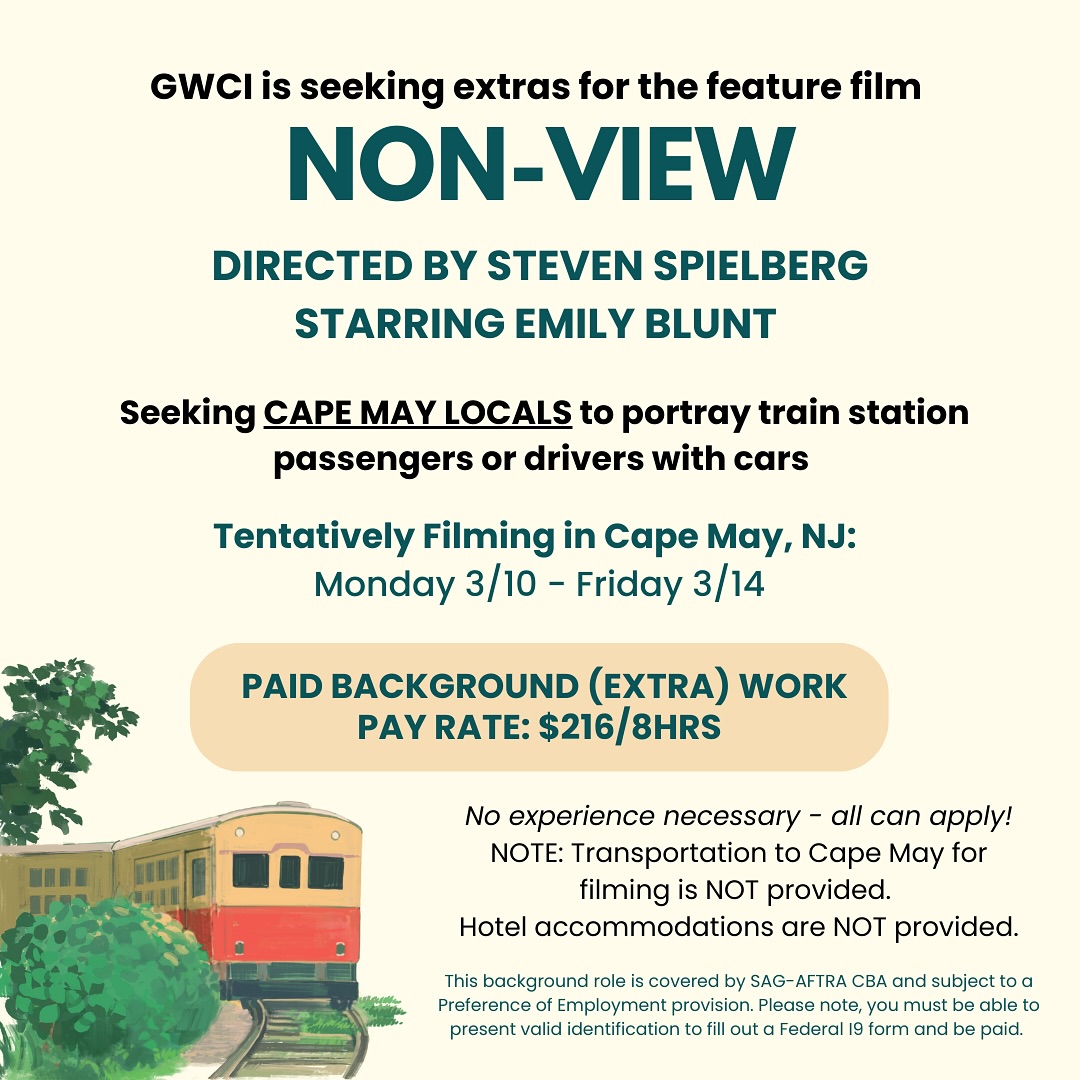 New Steven Spielberg UFO Movie Casting in Cape May