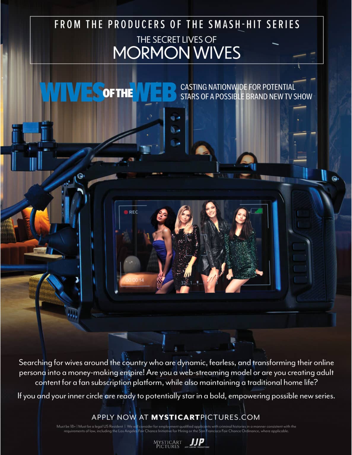 Now Casting Reality Show “Wives of the Web” – Auditions Free