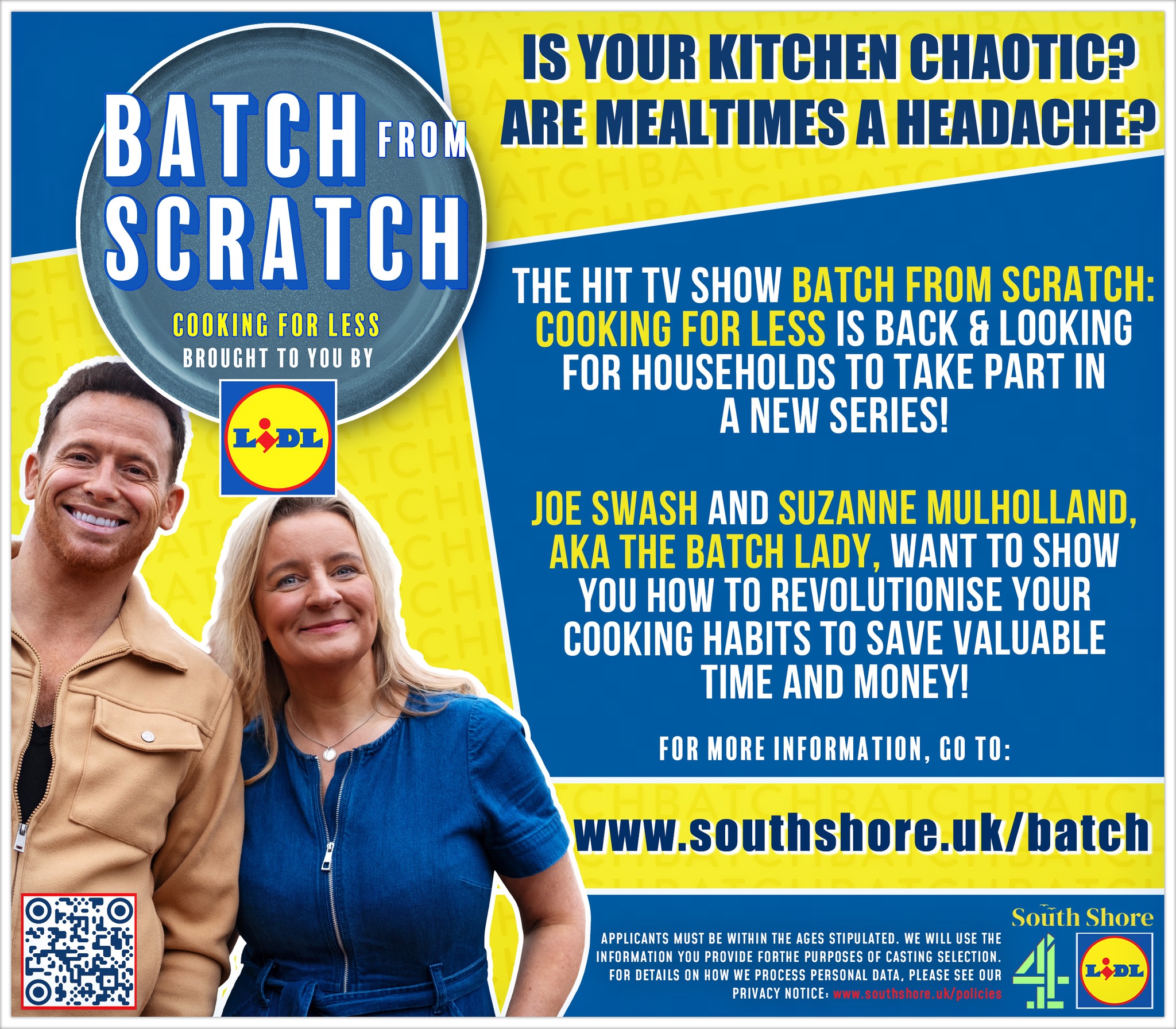 UK Channel 4 Show “Batch From Scratch” Casting in UK