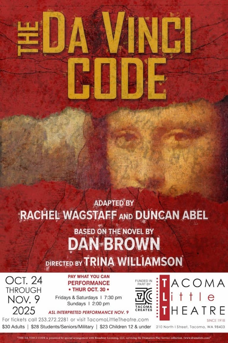Theater Auditions in Tacoma - The Da Vinci Code