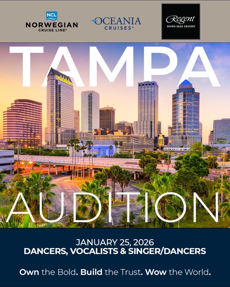 Norwegian Cruise Lines Holding Open Auditions Tampa 2026