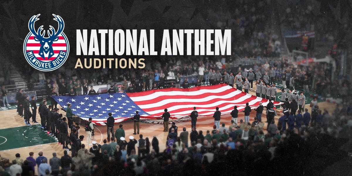 Milwaukee Bucks NBA Team Open Singer Auditions - Anthem