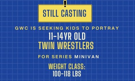 Casting Twin Boys (11-14) in NY for Series "Minivan"