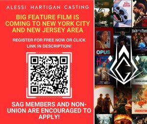 Be in a Movie Filming in New York City - Casting All Ages