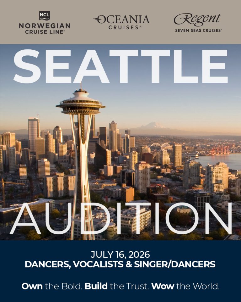 Cruise Line Performer Auditions in Seattle - Norwegian Cruises